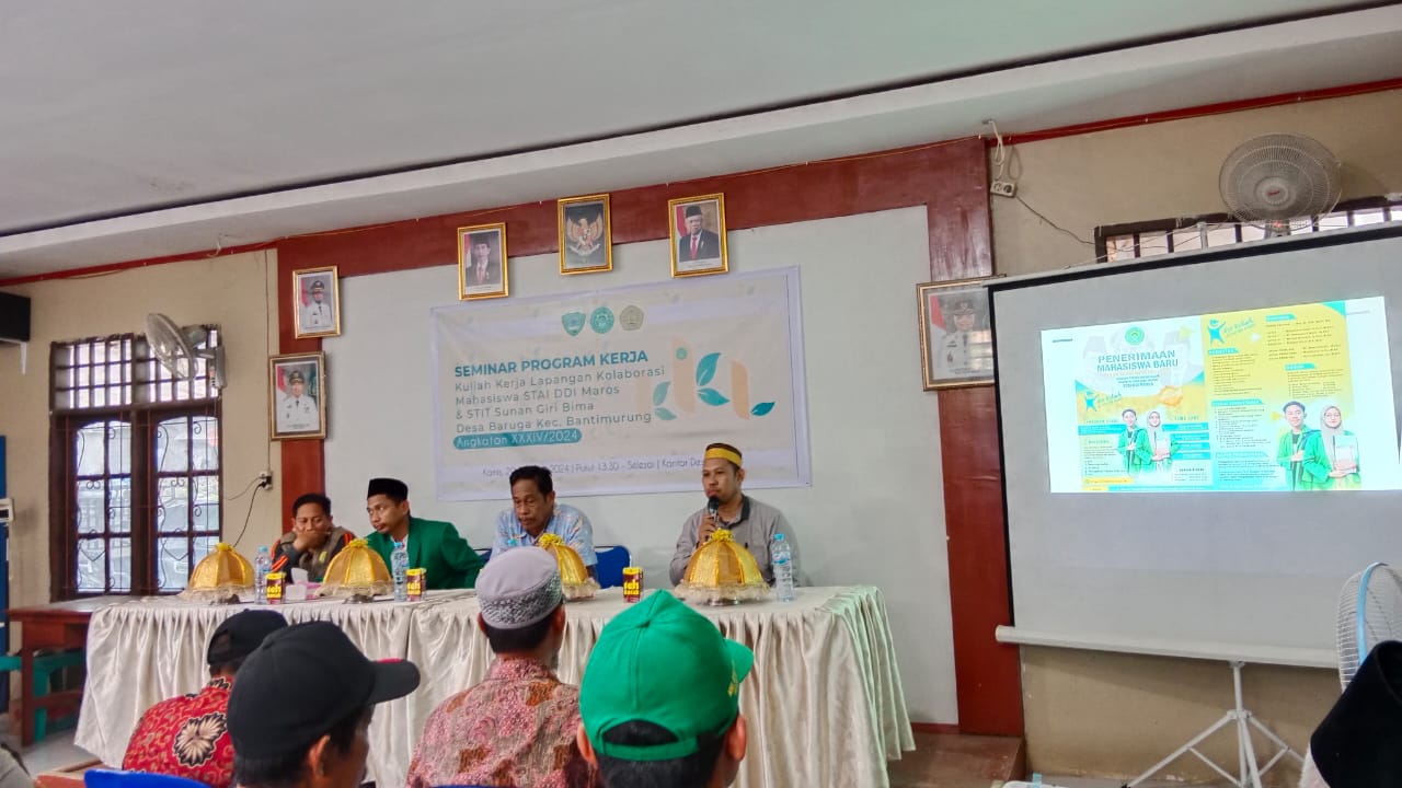 Seminar Proker KKL Kolaboratif Posko Desa Baruga Sukses Terlaksana ...